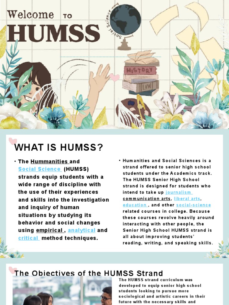 Humss Powerpoint | PDF | Social Sciences | Science