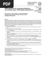 2023 ISPD Guidelines on PD Infections | PDF | Nephrology | Infection
