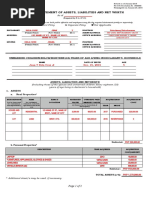 Updated DepEd SALN Form | PDF | Identity Document | Economies