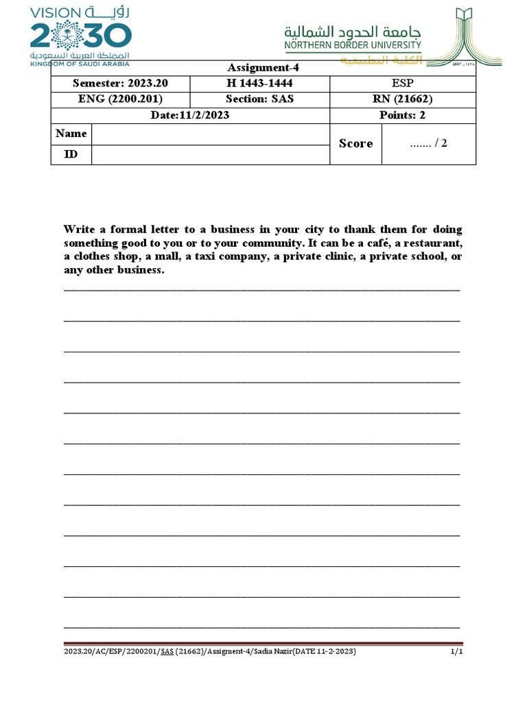 Assignment 4 (ESP) | PDF