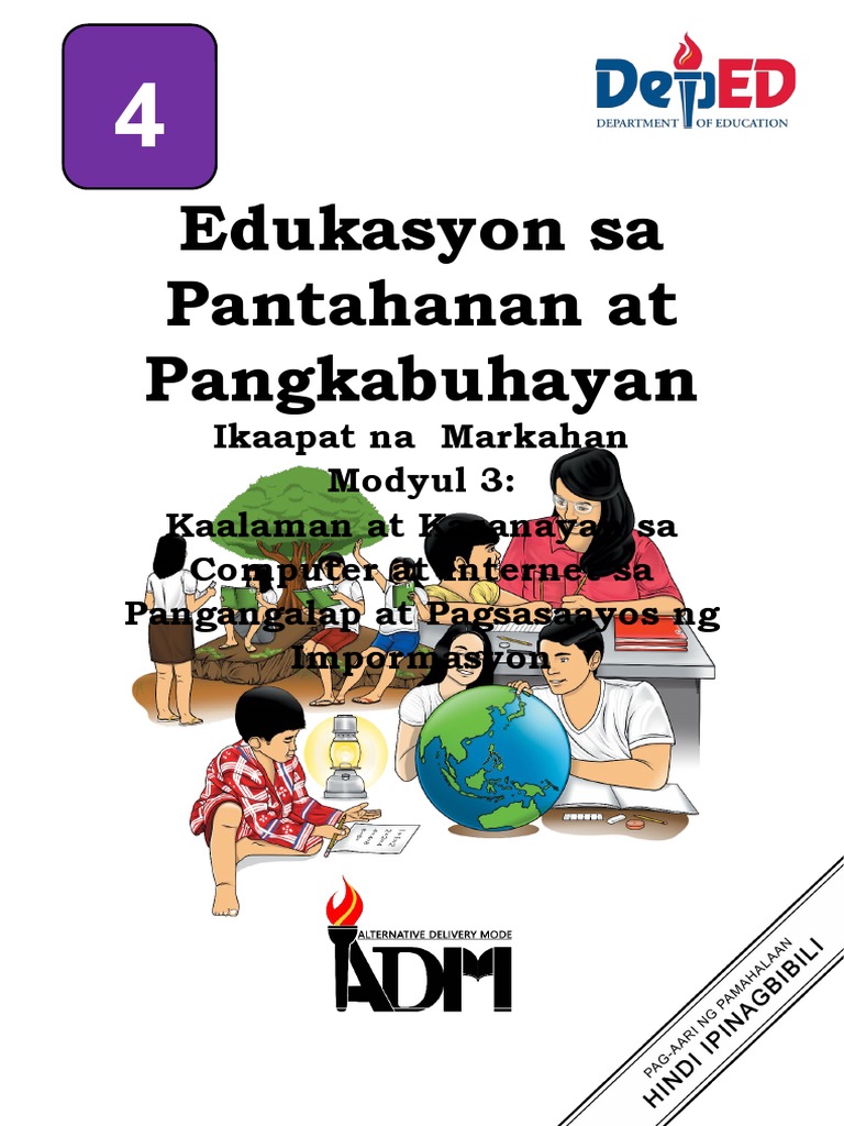 EPP4 - ICT - Module 3 Edited | PDF