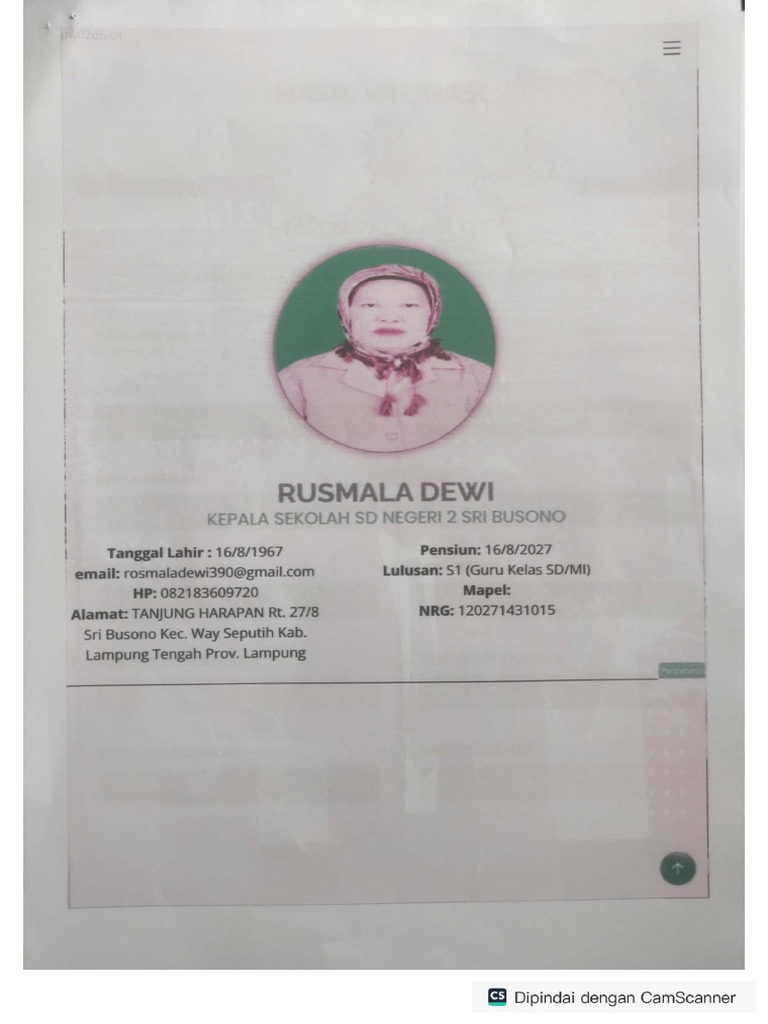 Info GTK Rusmala Dewi 2023 | PDF