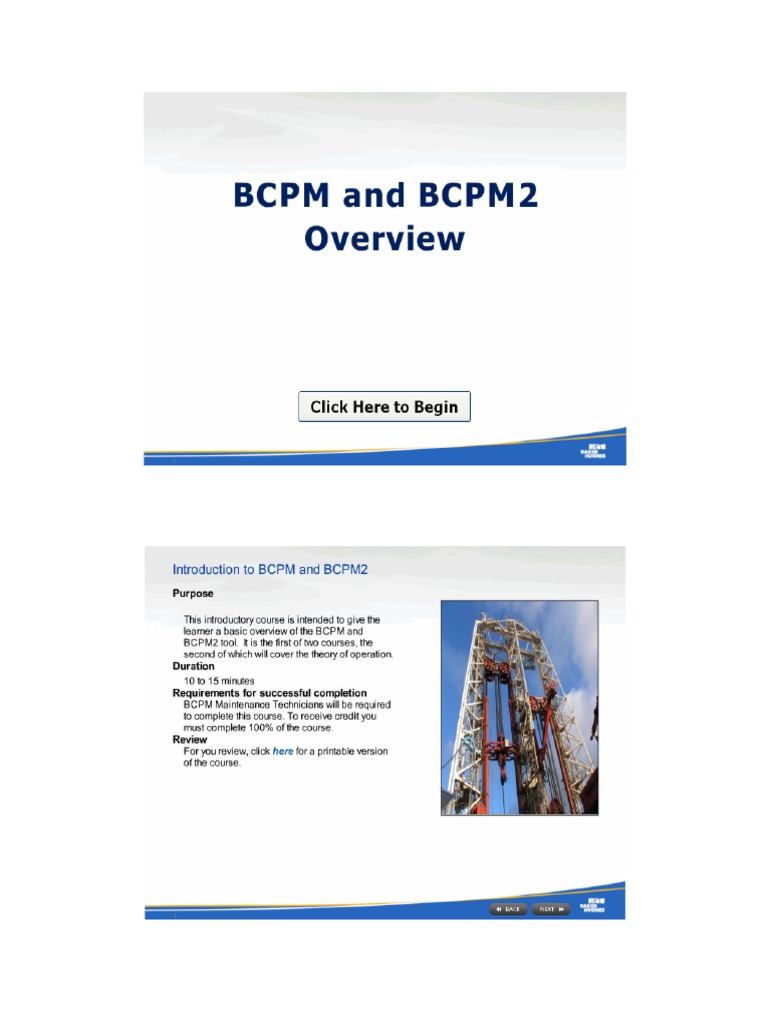 BCPM and BCPM 2 Overview Handout | PDF BCPM and BCPM 2 Overview Handout | PDF