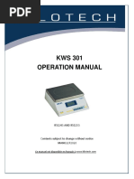 Weighing Scale User Manual | PDF | Pound (Mass) | Weight