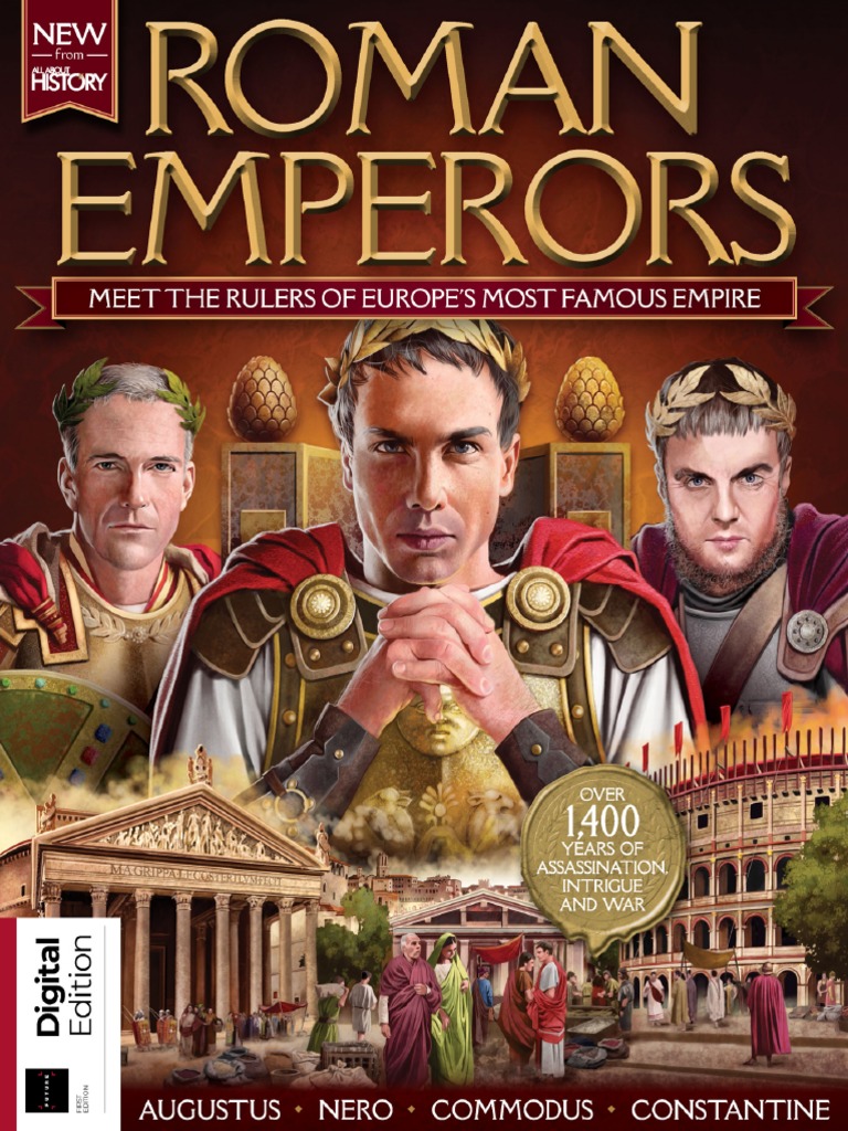 All About History-Book of Roman Emperors-P2P PDF | PDF | Augustus | Monarch