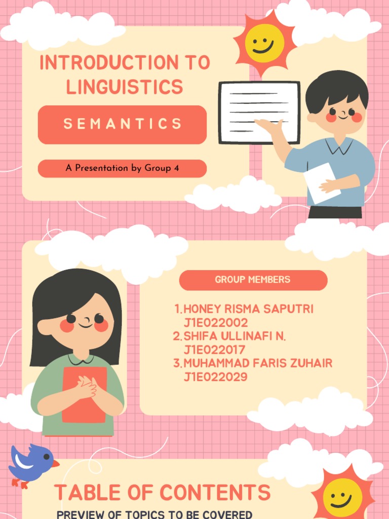 Semantics Group4 | Download Free PDF | Word | Linguistic Morphology