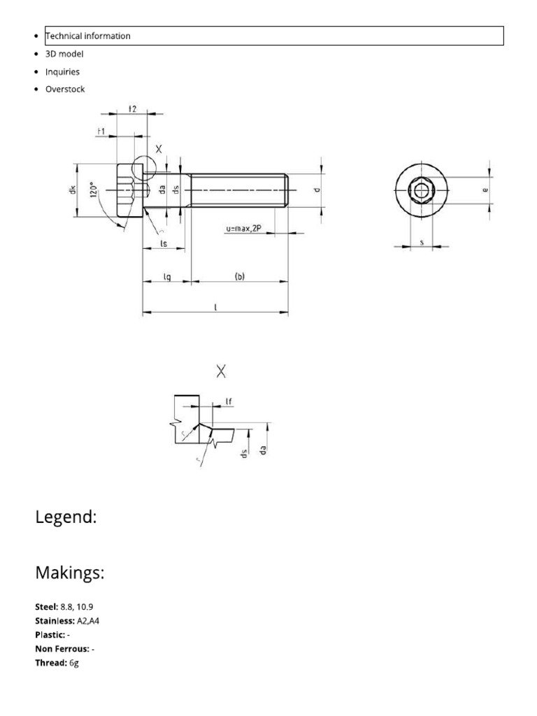 Din 6912 | PDF