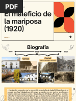 Símbolos Del Maleficio de La Mariposa | PDF | Federico García Lorca | Amor