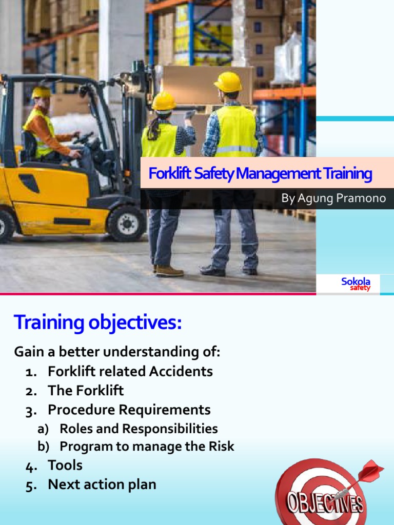 SS-22 Forklift Safety Management Training - Materi PDF | PDF | Forklift ...