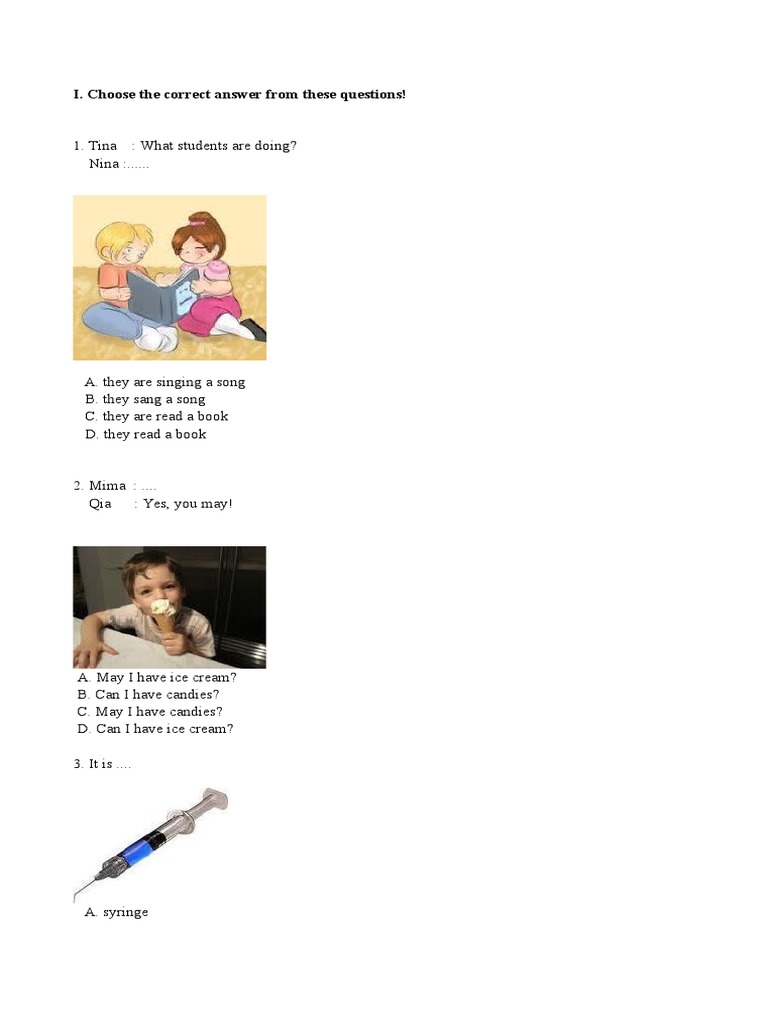 English Kelas 5 Ukk Pdf