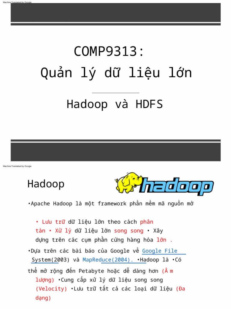 Hadoop and HDFS | PDF