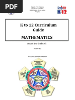K-12 Mathematics Curriculum Guide (Complete) | PDF | Teaching ...