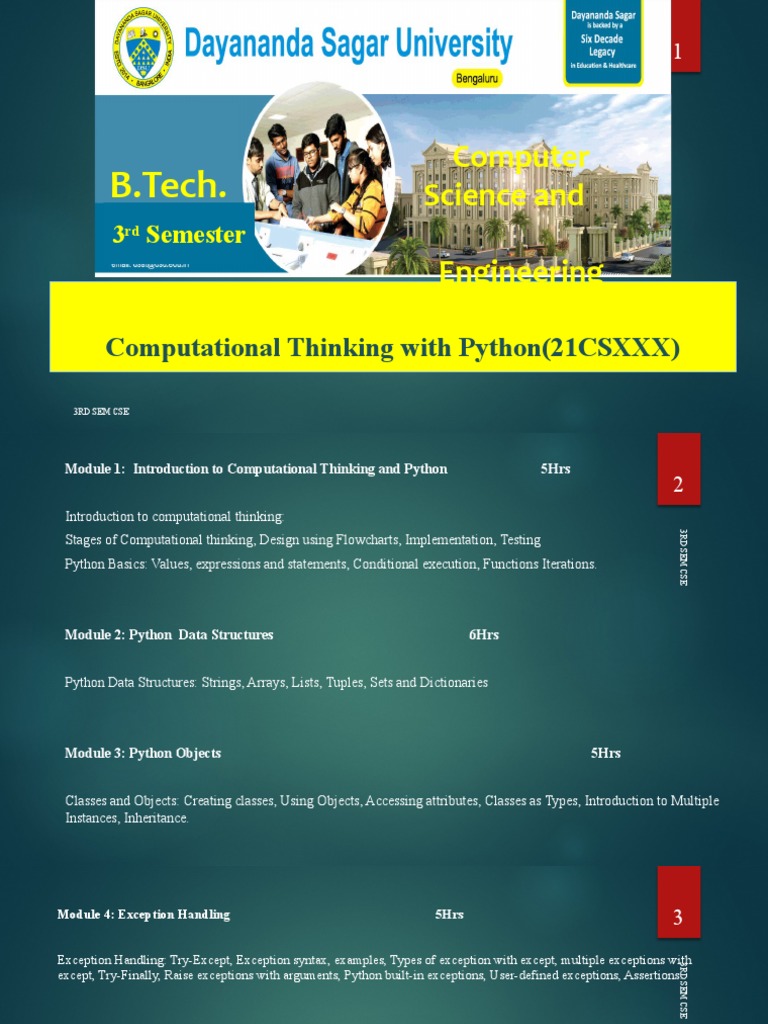Module 1 | Download Free PDF | Control Flow | Algorithms