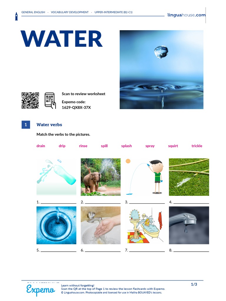 Water British English Student | PDF