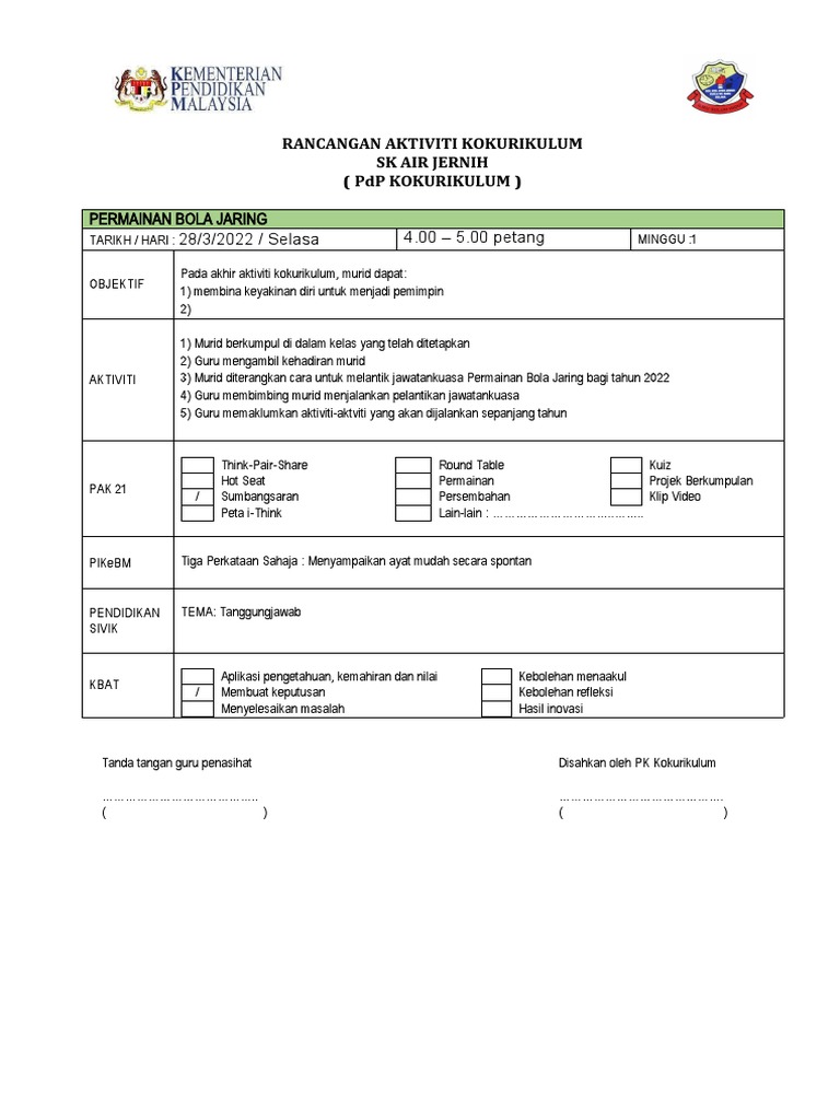 E-Rph Bola Jaring | PDF