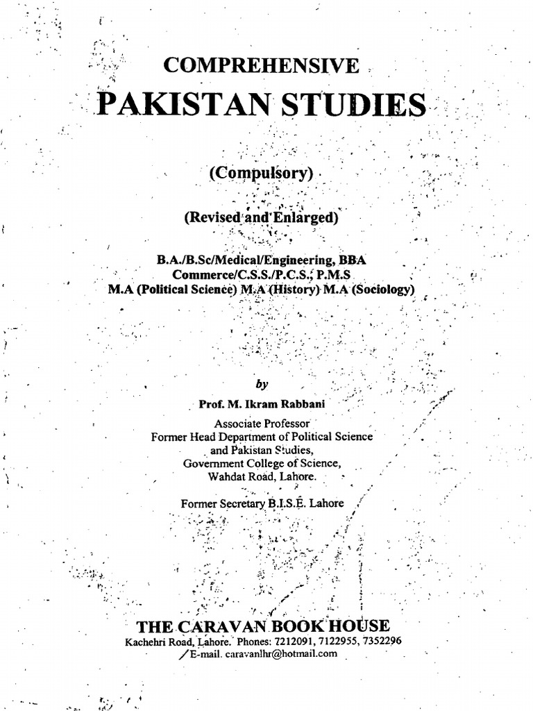 Pak Study PDF | PDF | Two Nation Theory | Pakistan Movement Pak Study PDF | PDF | Two Nation Theory | Pakistan Movement