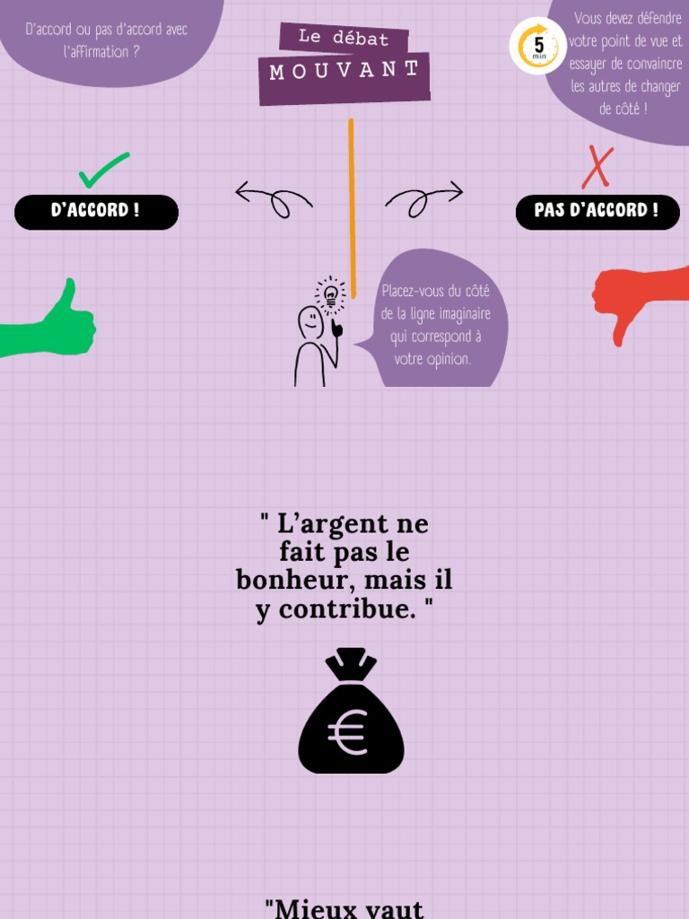 Organiser un débat en classe de FLE | PDF