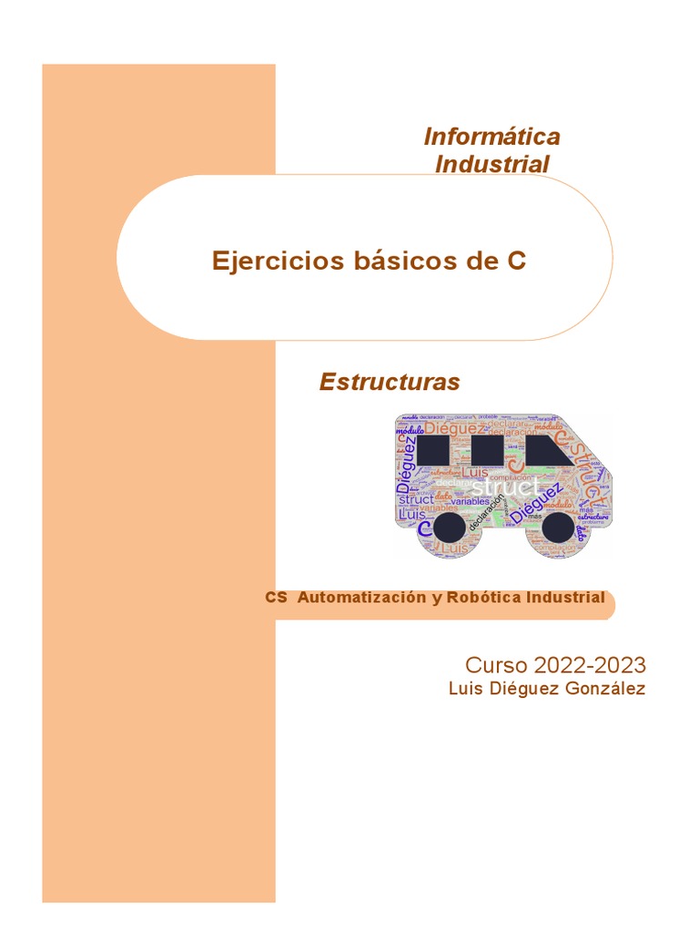 Ejercicios de C - Practica de Estructuras | PDF | C ++ | Datos de computadora