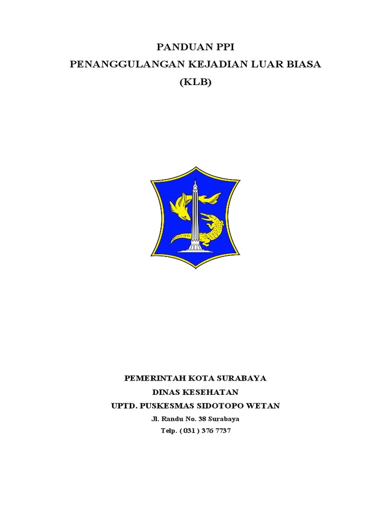 Panduan Penanggulangan KLB | PDF
