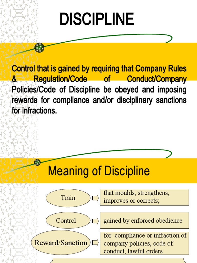 Enhancing Employee Discipline For Sumitronics' Asst. Supervisors | PDF ...