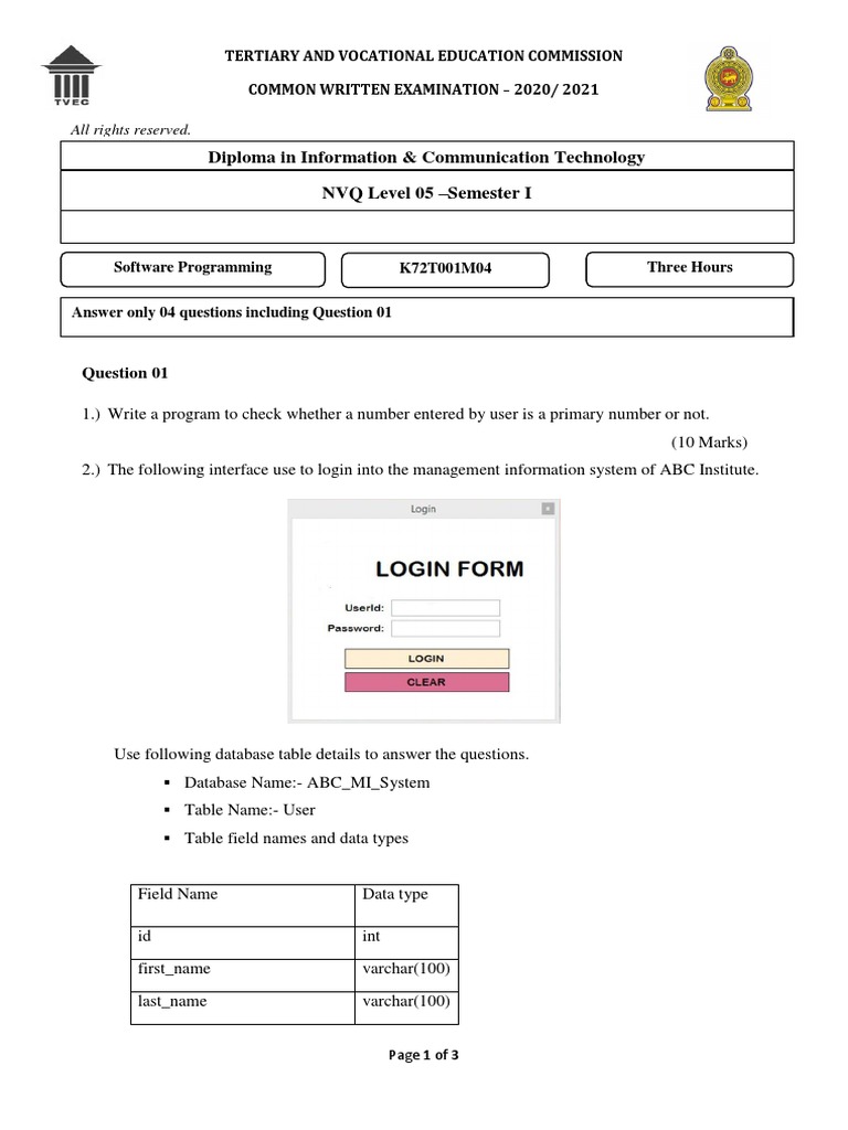 Software Programming Final | PDF Software Programming Final | PDF