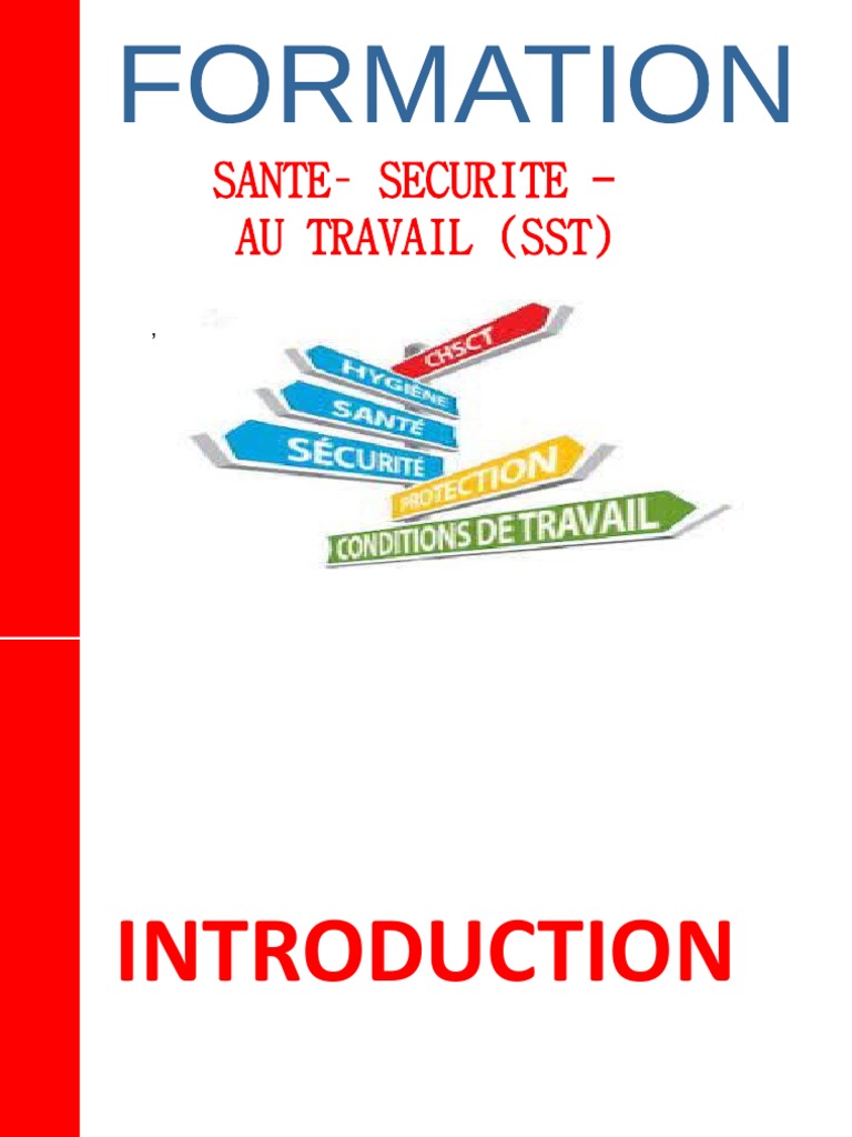 FORMATION HSE 3) - Copie | PDF | Santé et sécurité au travail | Prophylaxie