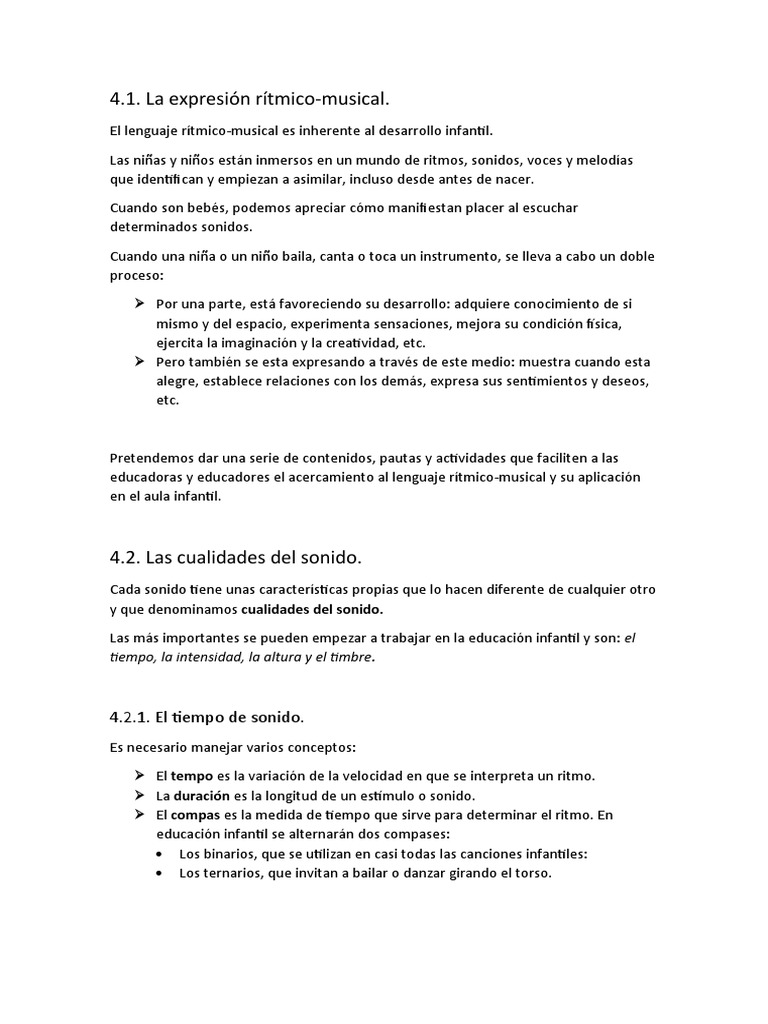 Tema 4 Intervención en El Desarrollo de La Comunicación y La Expresión ...