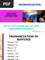 S, Z, IZ Pronunciation Guide | PDF | Linguistics | Linguistic Morphology