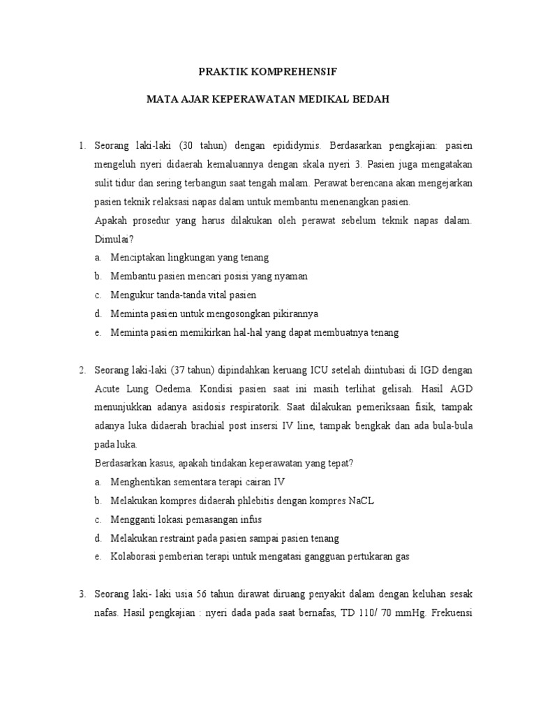 Soal Ukom Ritta | PDF