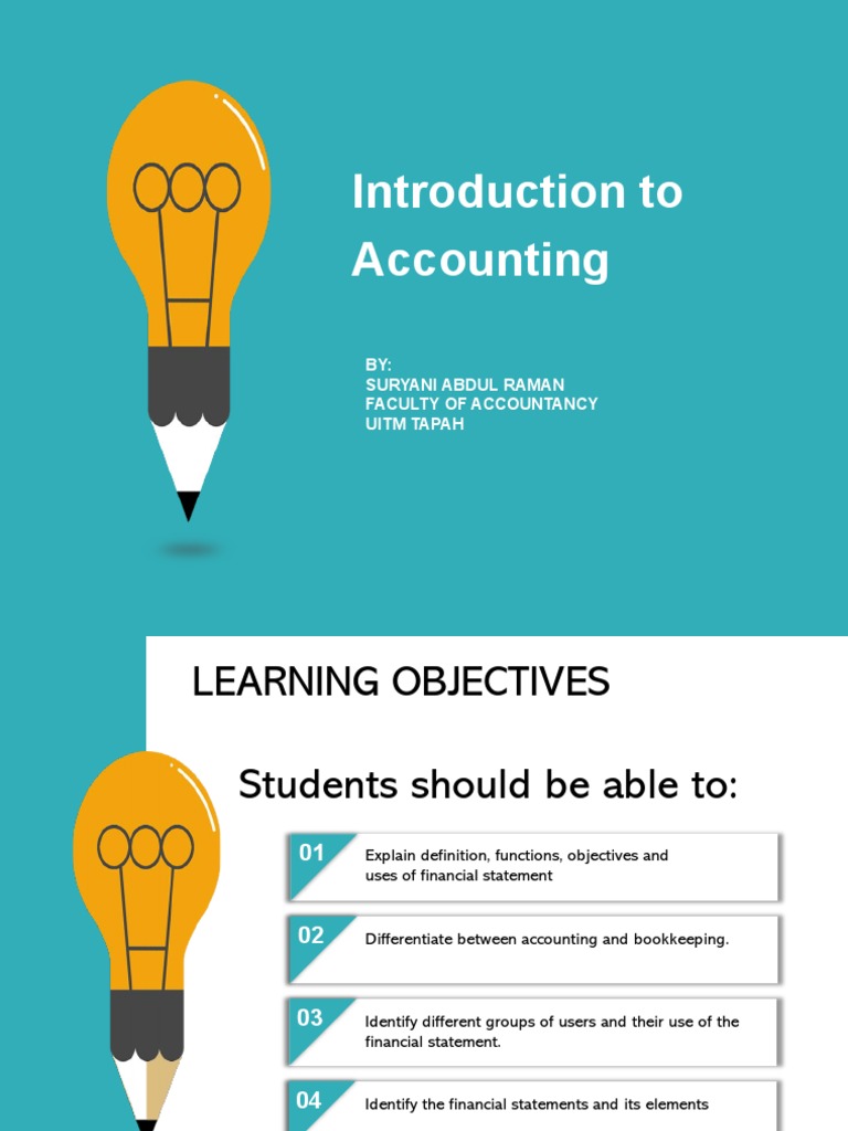 ACC117 - Chapter 1 - Introduction To Accounting PDF | PDF | Balance ...