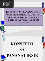 4TH QUARTER Module PAGBASA-PAGSUSURI (Week1&2) | PDF