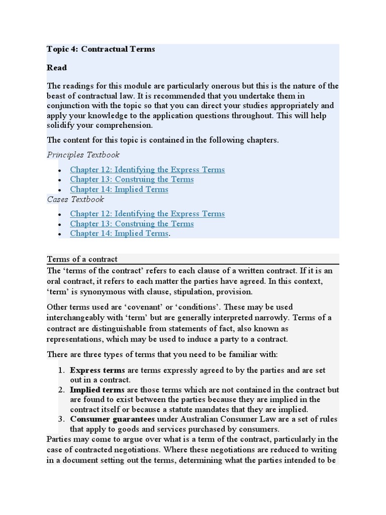Contract Law | PDF | Assignment (Law) | Contractual Term Contract Law | PDF | Assignment (Law) | Contractual Term