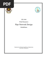 Sewer Design Modeling Using SewerCAD - SewerGEMS 25 Hrs | PDF