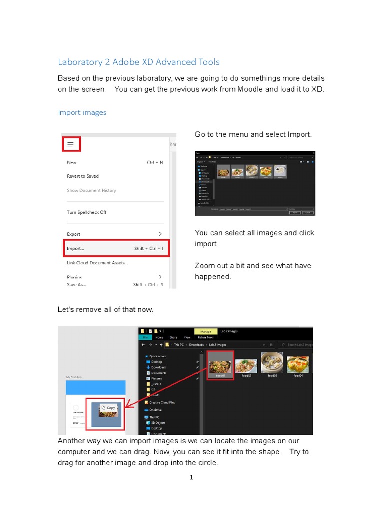 Adobe XD Advanced Tools Guide | PDF | Software | Image Processing