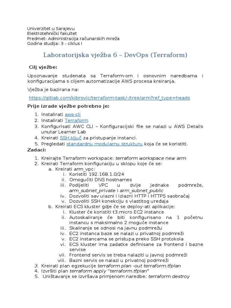 ARM - Vjezba 6 | PDF