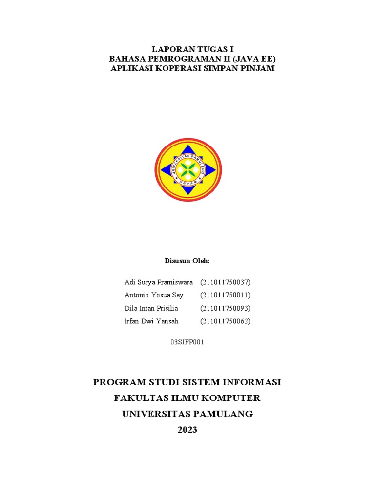 Uts Laporan Tugas I | PDF