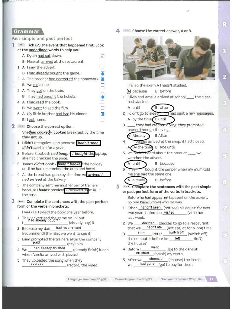 Grammar p.17 | PDF