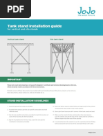 Build a Water Tank Stand in 7 Steps | PDF | Lumber