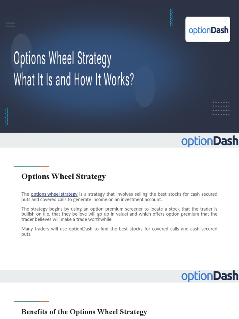Options Wheel Strategy Overview | PDF | Option (Finance) | Stocks