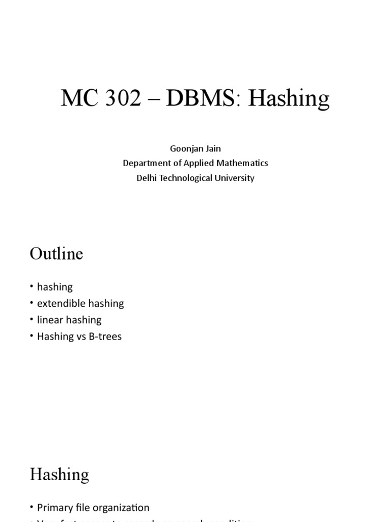 Unit 4-Hashing | PDF | Algorithms | Algorithms And Data Structures Unit 4-Hashing | PDF | Algorithms | Algorithms And Data Structures