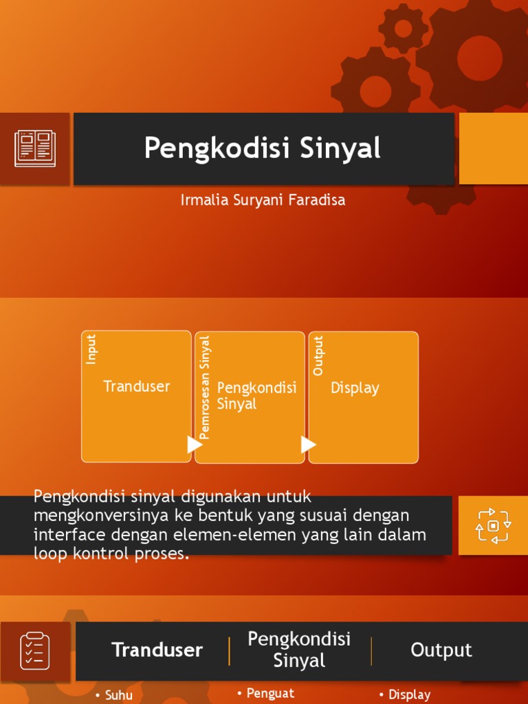Pengkondisi Sinyal PDF | PDF