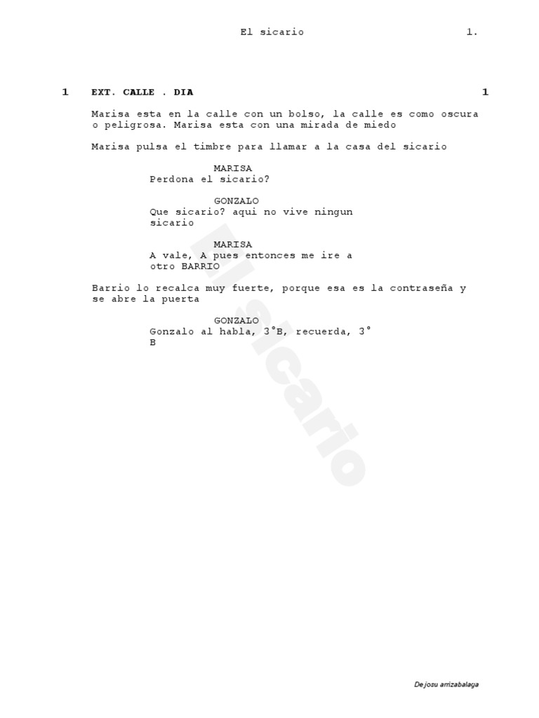 El Sicario PDF | PDF