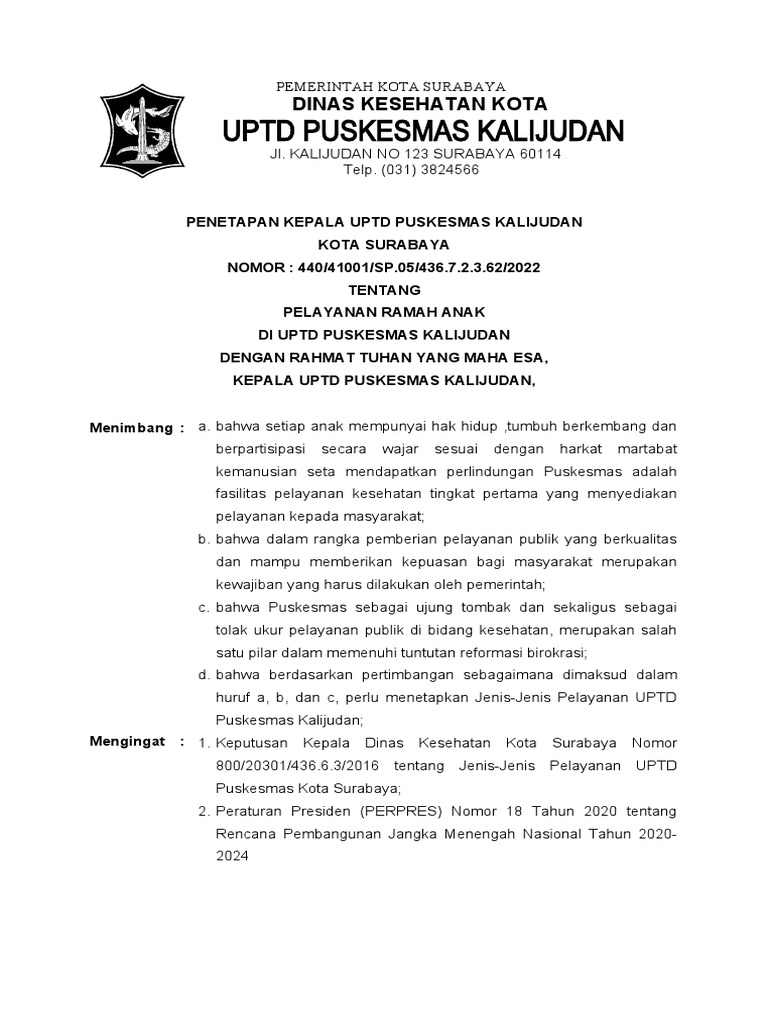 SP Jenis-Jenis Pelayanan PPN | PDF