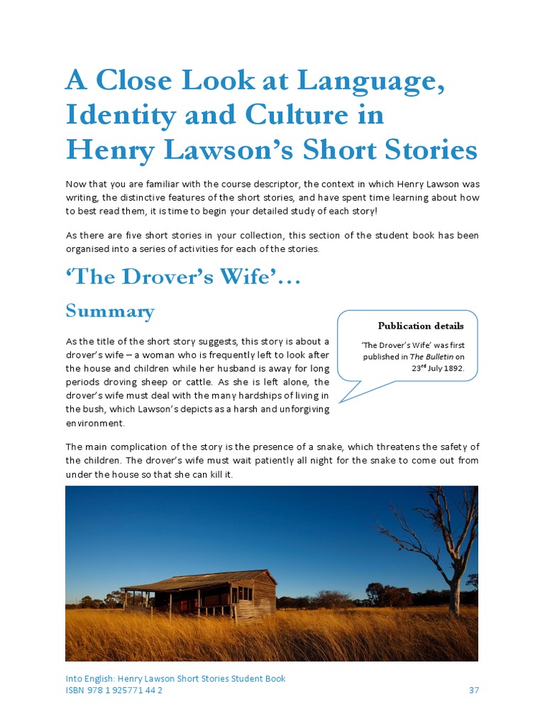 Drover's Wife Questions | PDF