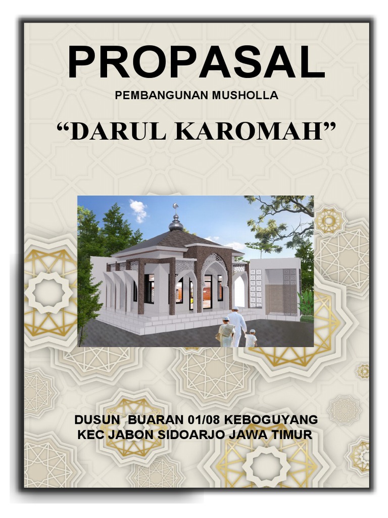 Proposal Pembangunan Masjid Darul Karomah Rev 2 | PDF