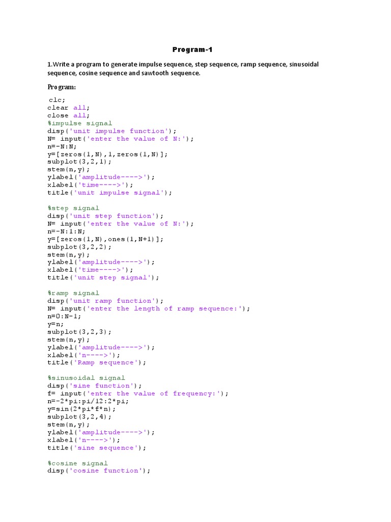 Matlab | PDF | Low Pass Filter | Mathematical Objects