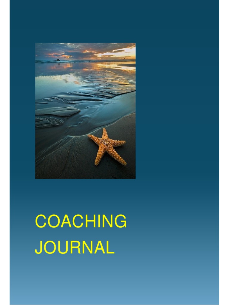 Coaching-Journal-IRLC 9 | PDF