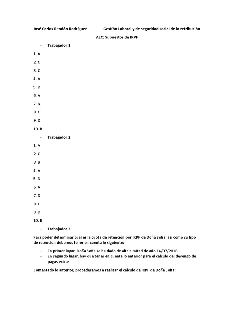 Aec 3 Gestión Laboral | PDF