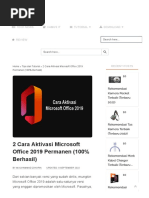 Cara Aktivasi Microsoft Office 2010 Permanen (100% Berhasil) | PDF