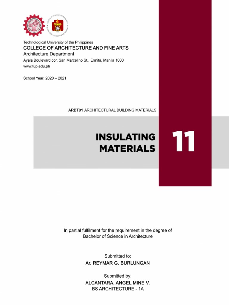 11 Insulating Materials PDF | PDF | Thermal Insulation | Corrosion